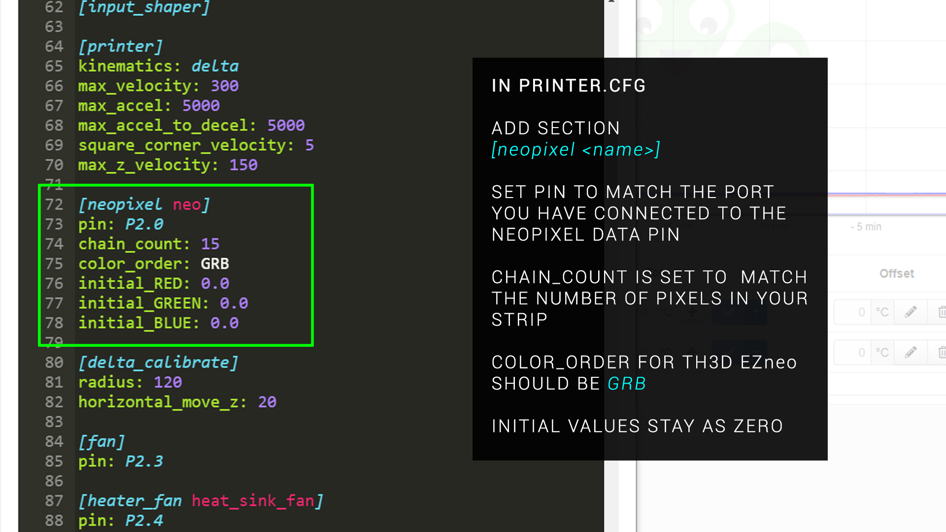 The name after [neopixel is up to the user and should not contain ...